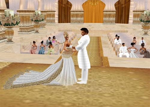 Get Married in IMVU - Virtual Games Online - Virtual Worlds Land!