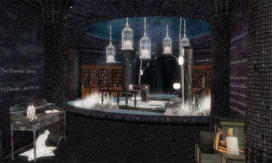 Enjoy the Chamber Library in Second Life - Virtual Games Online ...