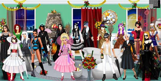 Parties in Lady Popular - Virtual Games Online - Virtual Worlds Land!