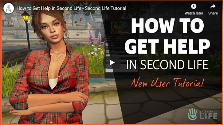 How to Get Help in Second Life? - Virtual Games Online - Virtual Worlds ...
