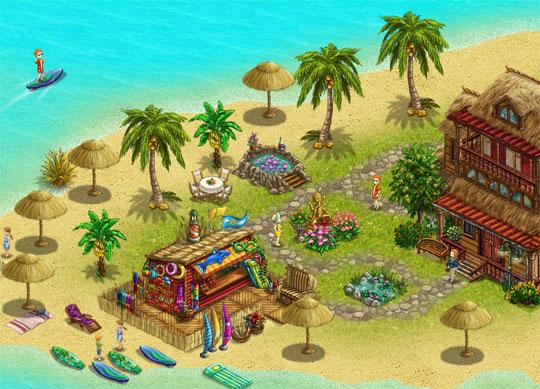 Run A Surf School in My Sunny Resort - Virtual Games Online - Virtual ...