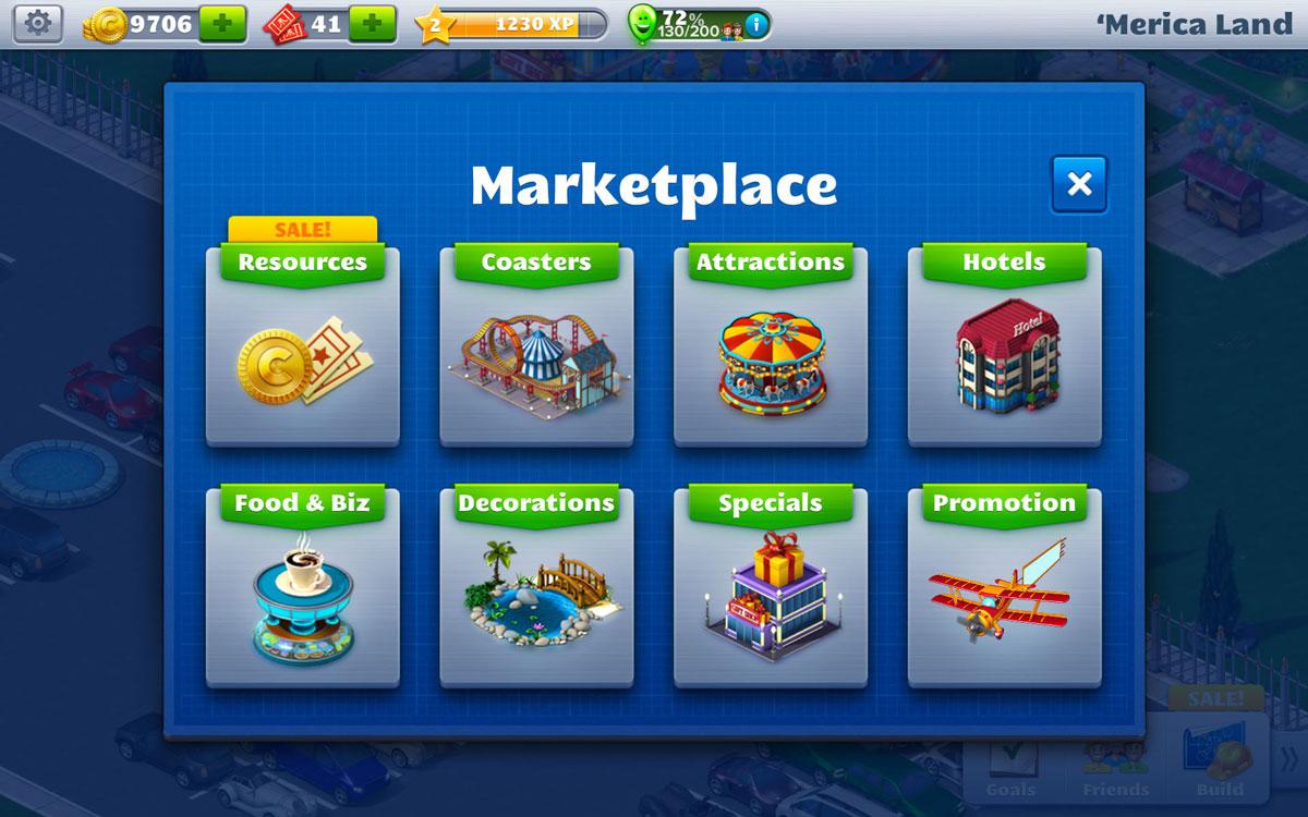 RollerCoaster Tycoon 4 Mobile - Virtual Worlds Land!