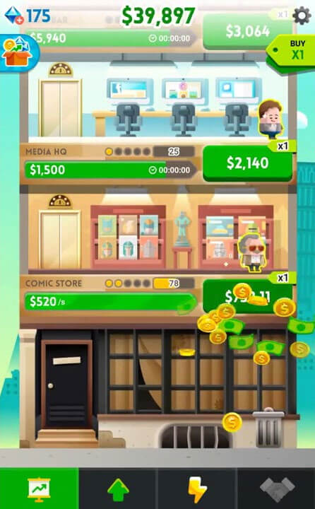 Cash, Inc. Fame & Fortune Game - Virtual Worlds Land!