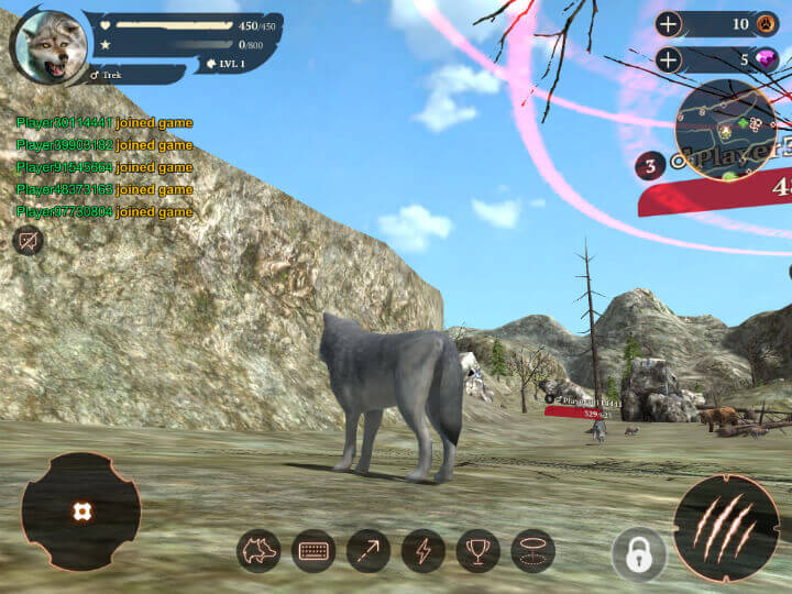 The Wolf - Virtual Worlds Land!