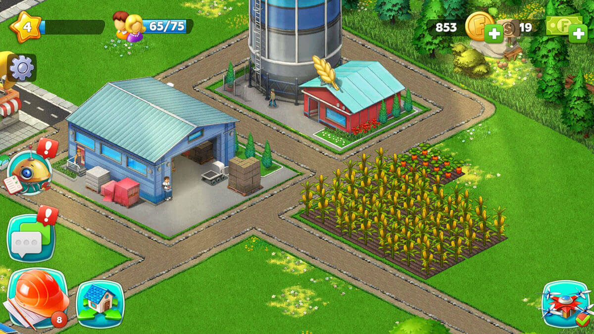 Mega Farm - Virtual Worlds Land!