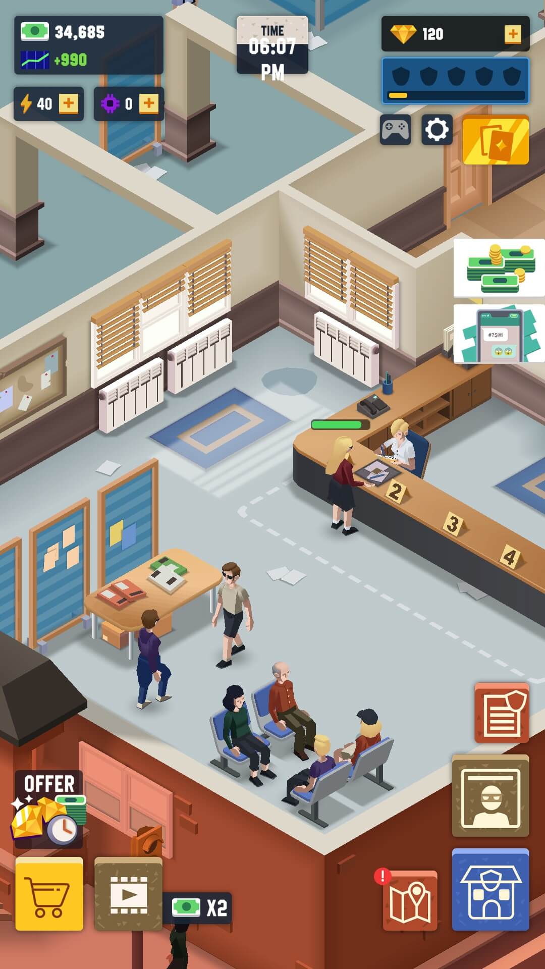 Idle Police Tycoon - Cops Game - Virtual Worlds Land!