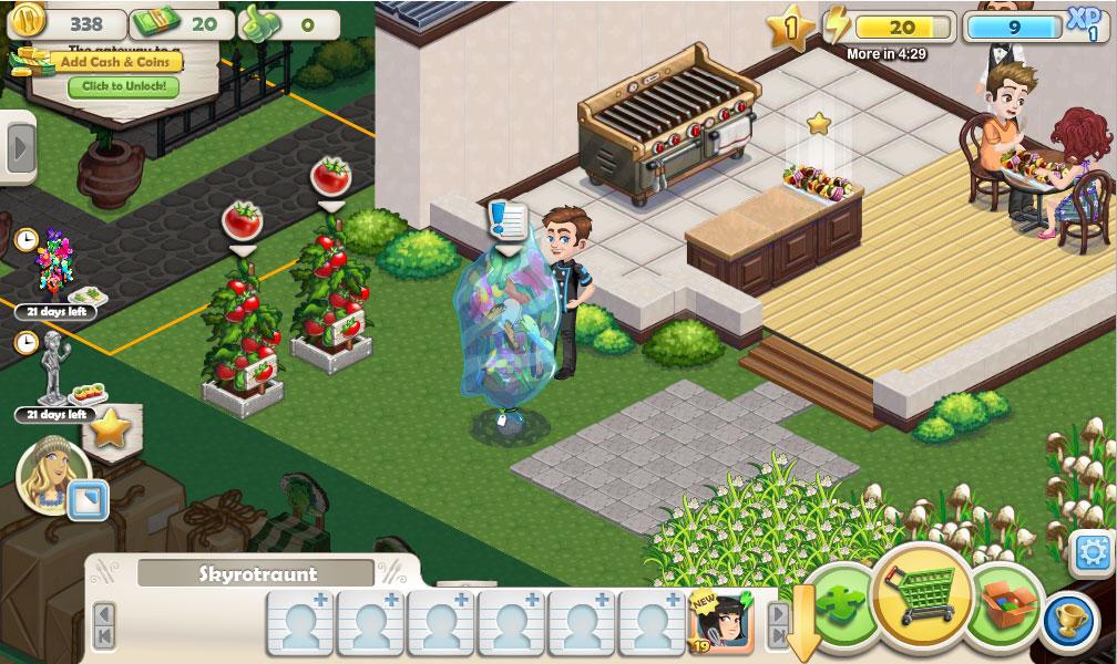 ChefVille - Virtual Worlds Land!