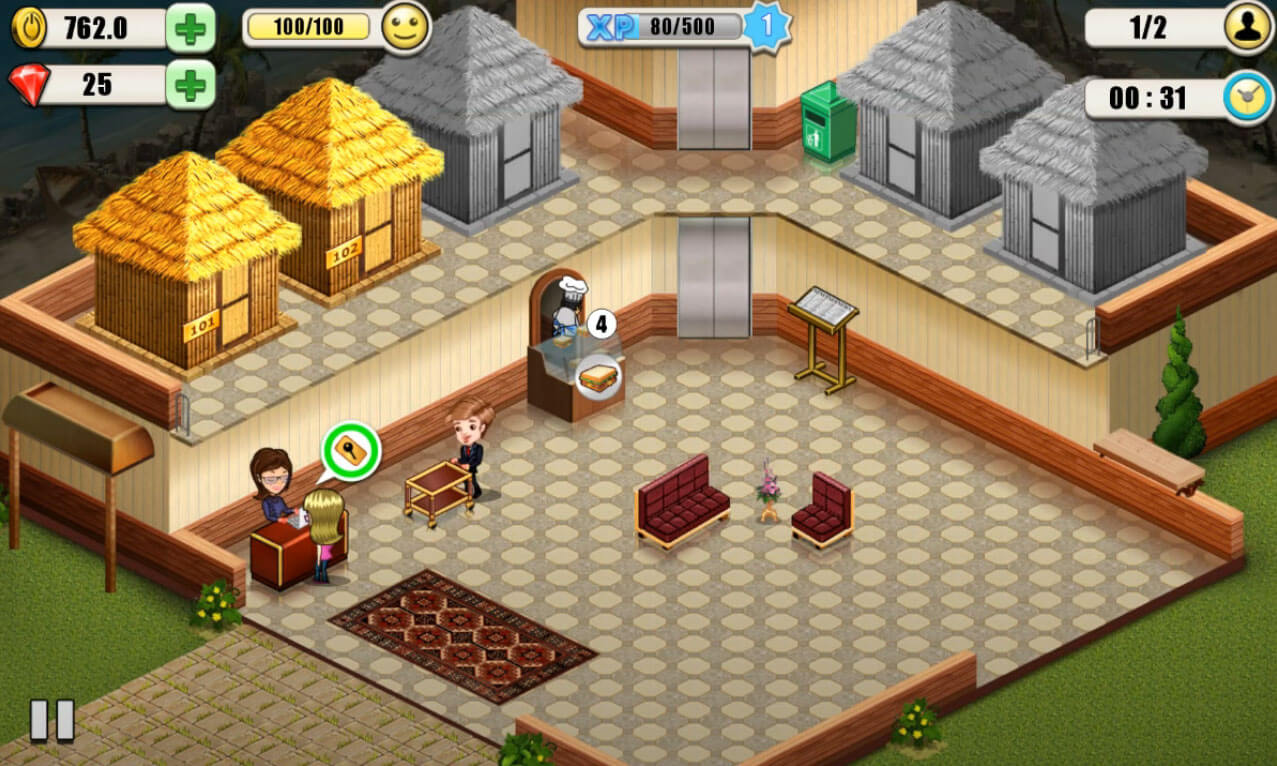 Resort Tycoon - Virtual Worlds Land!