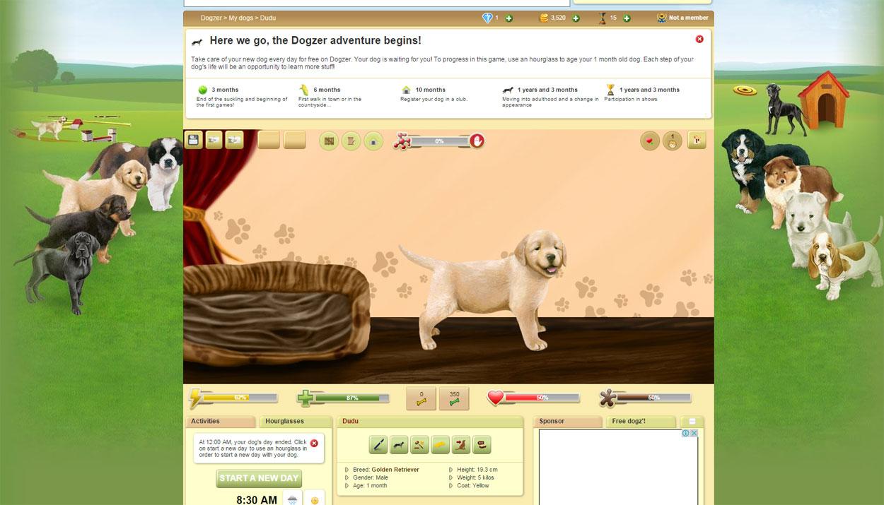 Dogzer - Virtual Worlds Land!