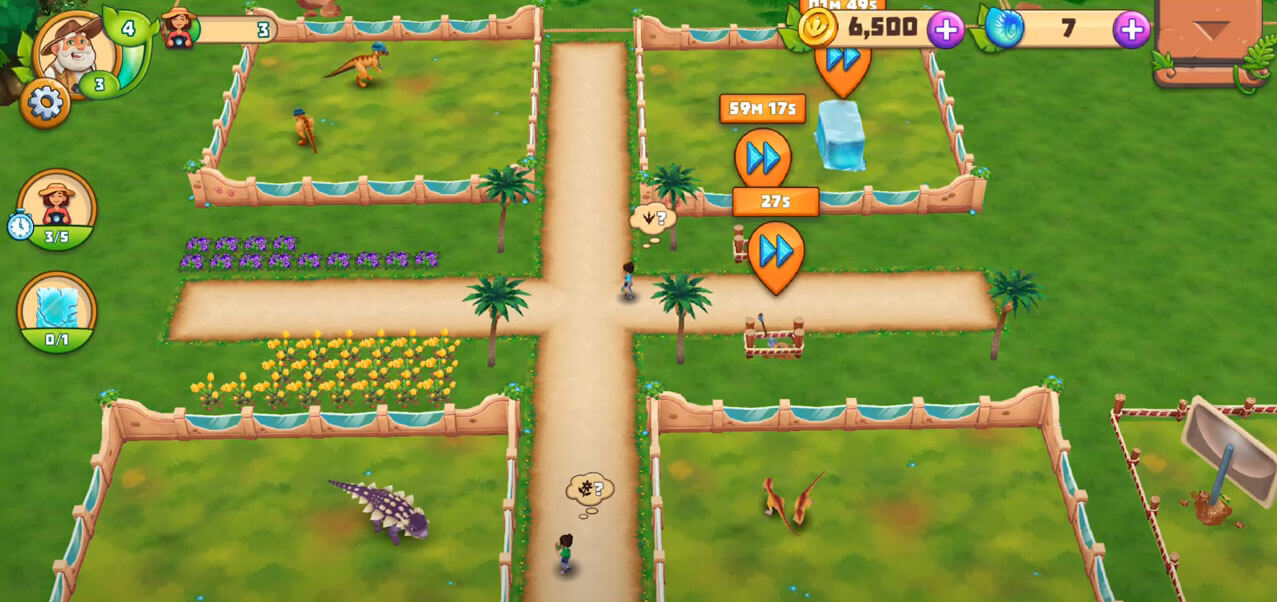 Dinosaur Park: Primeval Zoo - Virtual Worlds Land!