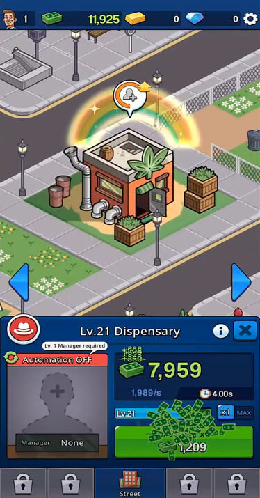 Idle Billionaire Tycoon - Virtual Worlds Land!