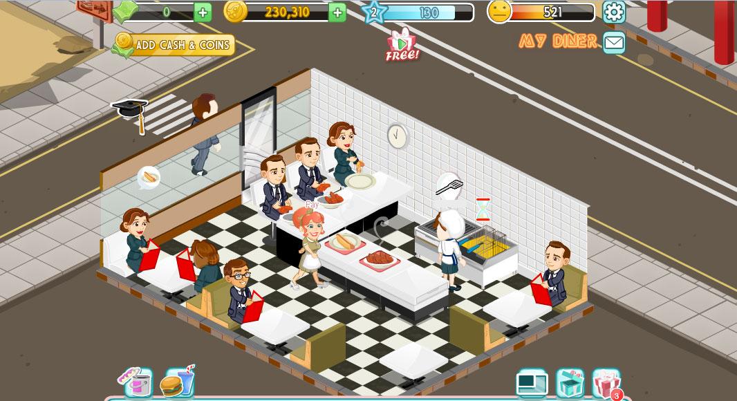 Diner Life - Virtual Worlds Land!