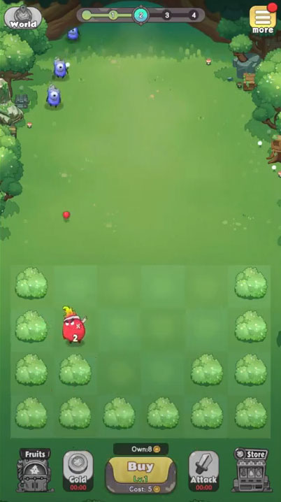 Fruits VS Garbage - Virtual Worlds Land!