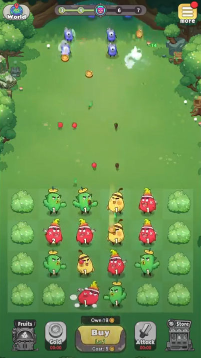 Fruits VS Garbage - Virtual Worlds Land!