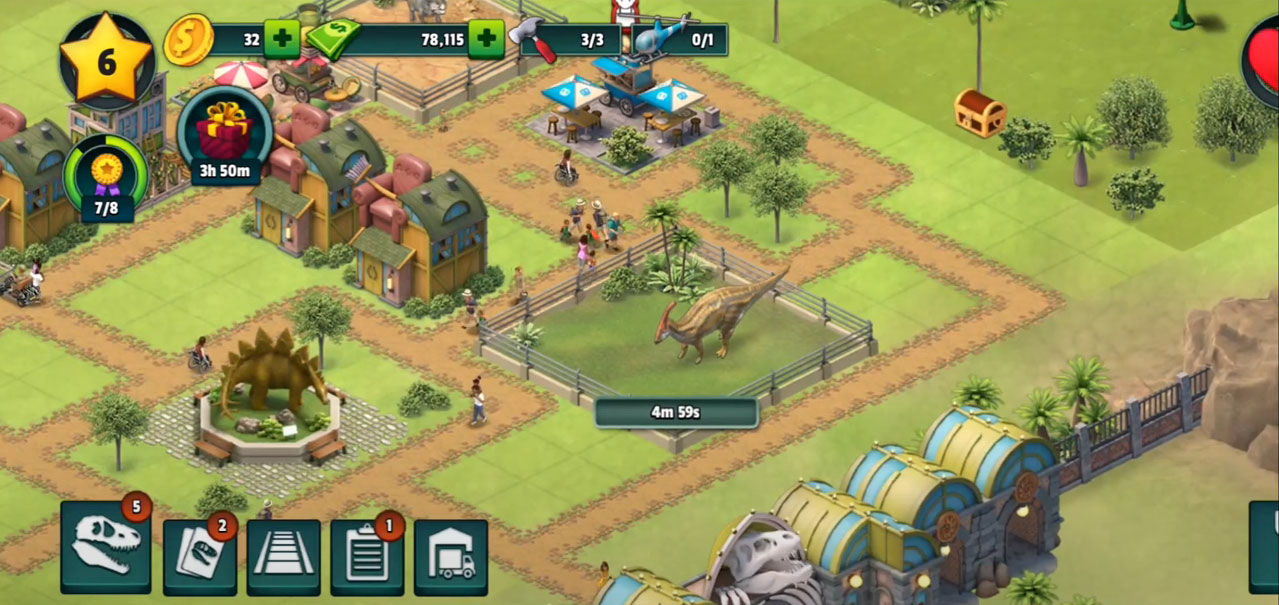 Jurassic Dinosaur: Park Game - Virtual Worlds Land!