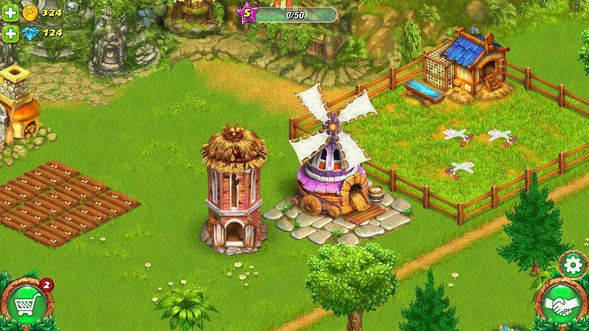Farm Tribe 3: Floating Island - Virtual Worlds Land!