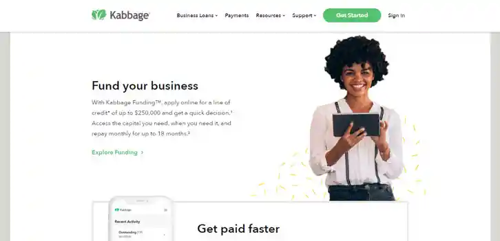 Kabbage - Ways to Finance