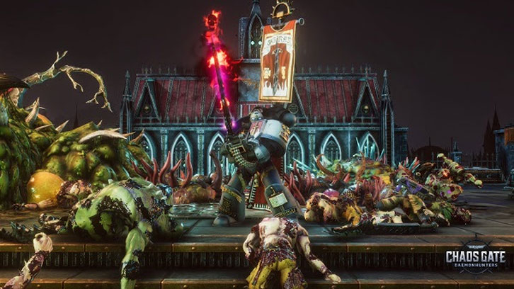 Castellan Garran Crowe commands the battlefield in Warhammer 40,000 ...