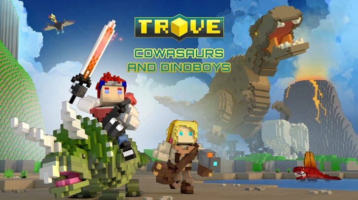 It’s the Battle of the Centuries as Trove Pits Cowboys Vs. Dinosaurs in ...