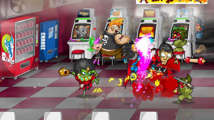 Rock 'n' Roll - ‘Jitsu Squad’ - All out fighting to create a brawler ...