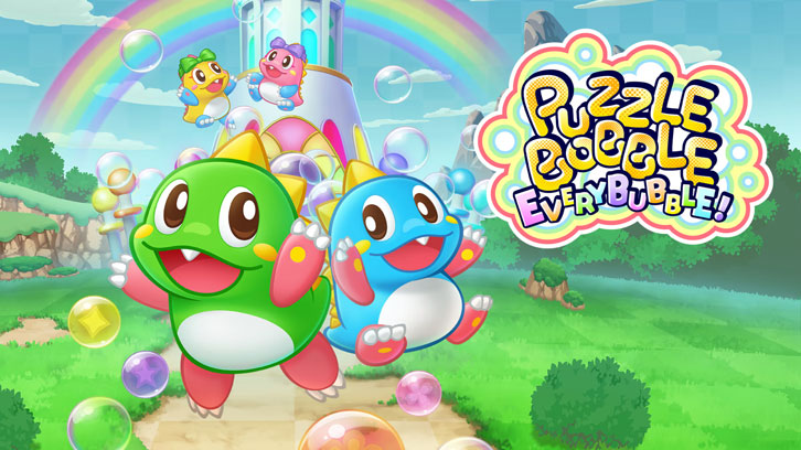 A new bubble-bursting adventure has officially begun: Puzzle Bobble Everybubble! is OUT NOW ...