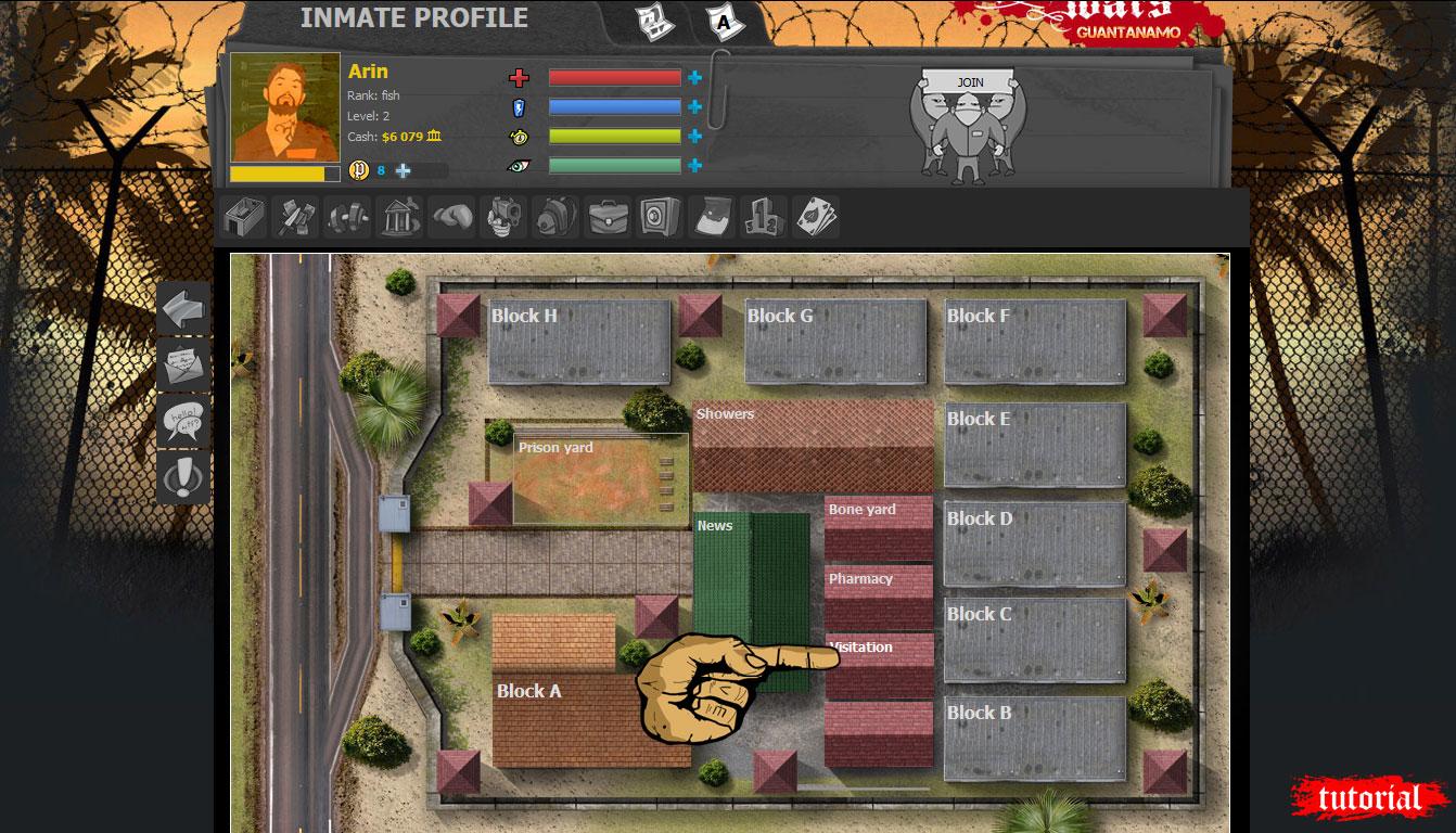 Prison Wars Online: Guantanamo - WWGDB