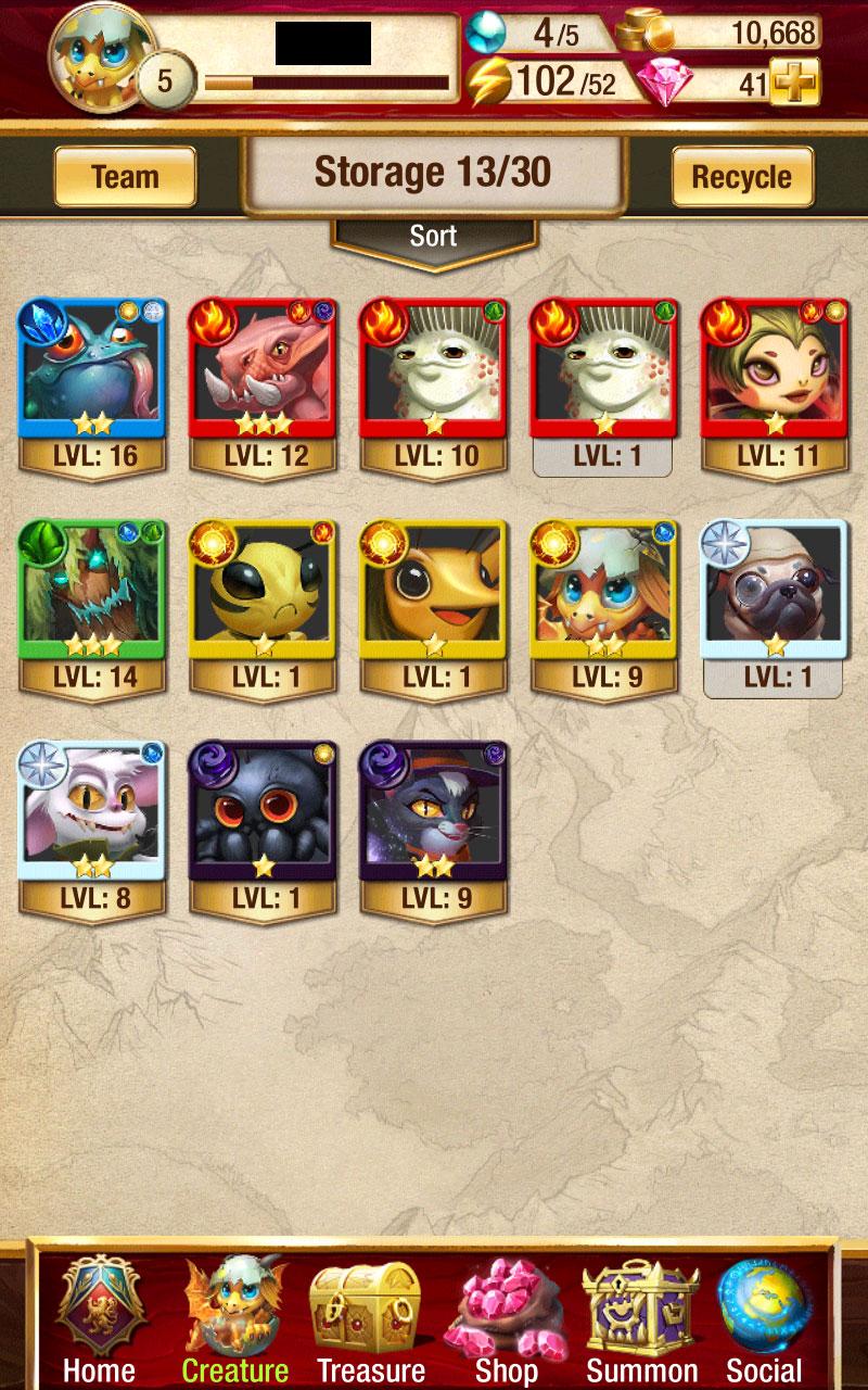 Creature Quest - WWGDB