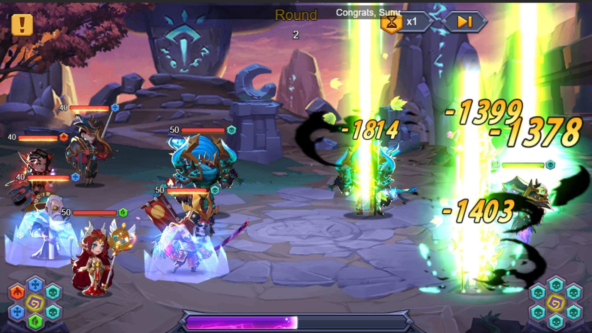 Tap Heroes: Clicker War - WWGDB