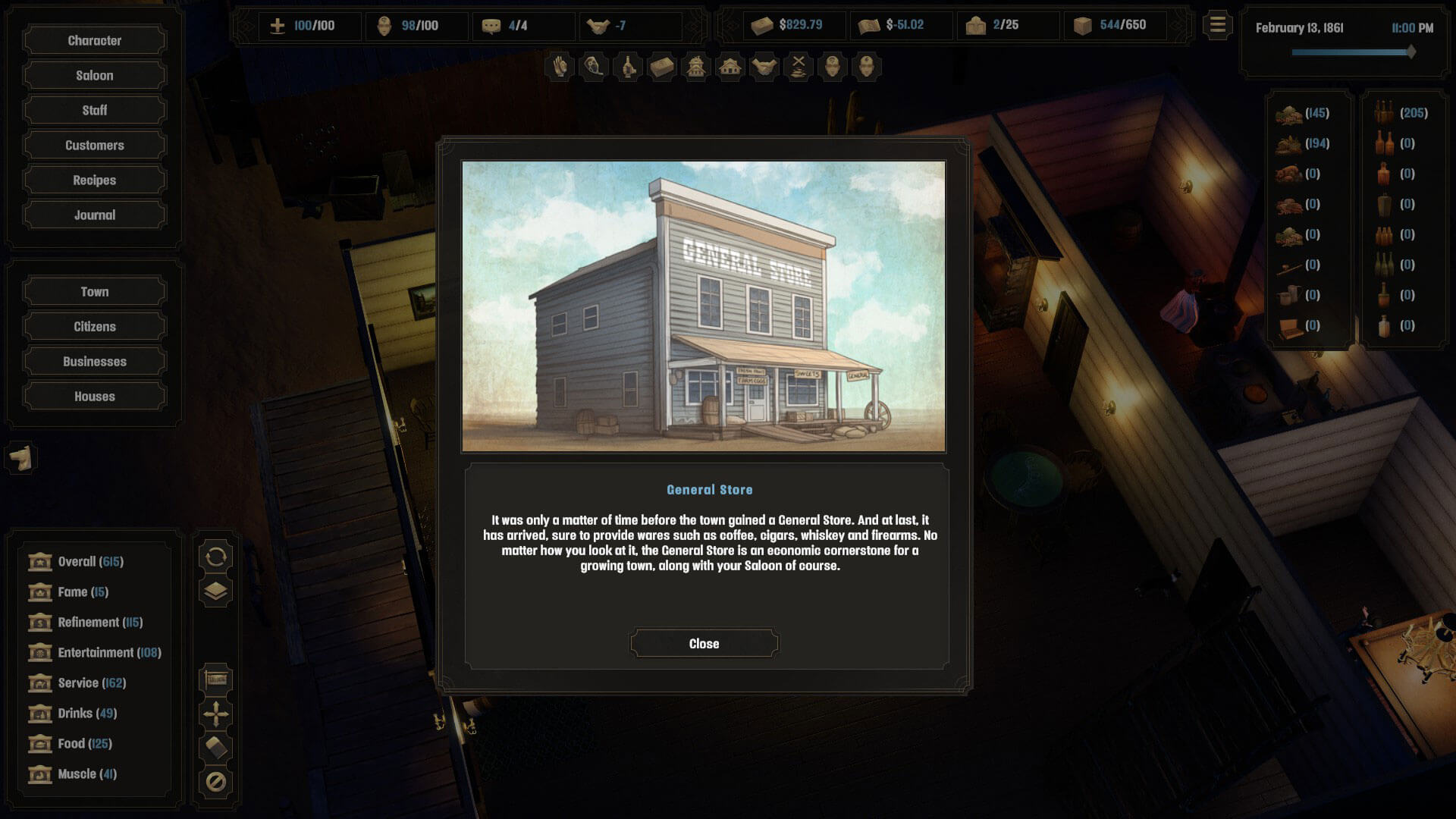 Deadwater Saloon - WWGDB