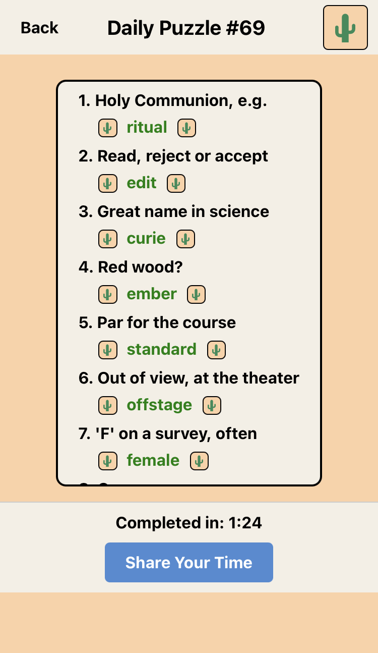 Syllacrostic - WWGDB
