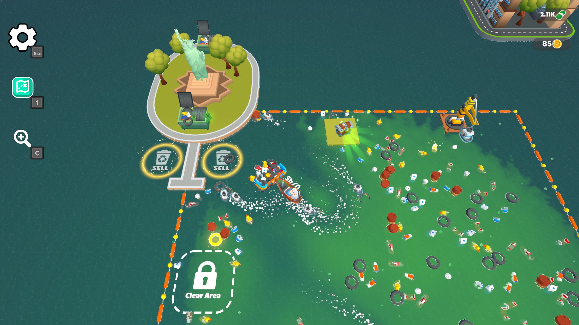 Clean the Sea! - WWGDB