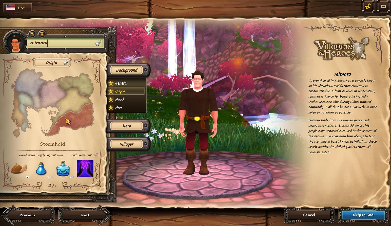 Villagers and Heroes - WWGDB